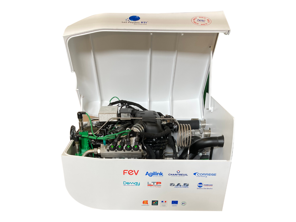 FEV presents hydrogen-adapted aviation engine at Paris Air Show